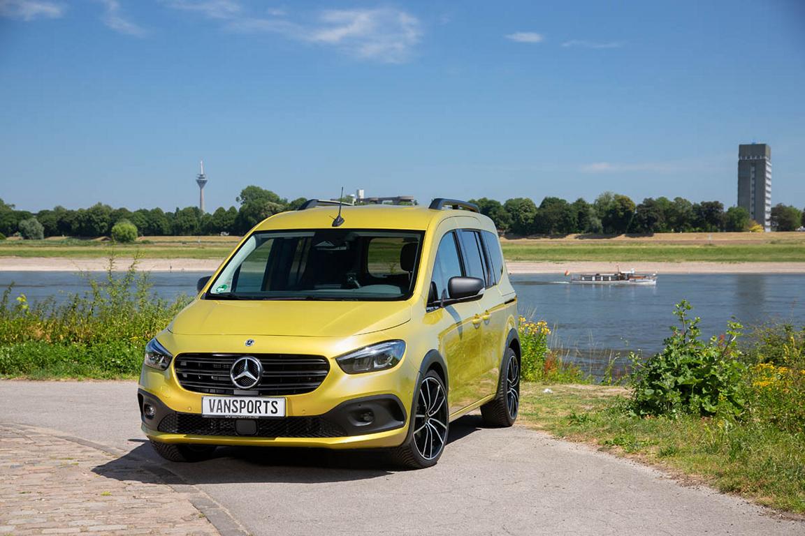 Mercedes-Benz Citan modifiye ile maceracı ve sportif bir görüntü ...