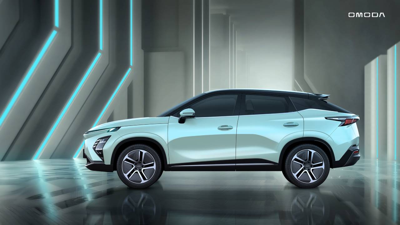 Chery, tamamen elektrikli crossover modelini tanıttı: OMODA 5 EV ...