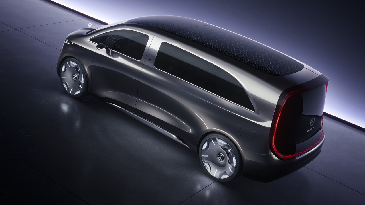 Mercedes-Benz, yeni elektrikli MPV konseptini tanıttı: Vision V! - Doğan Kabak